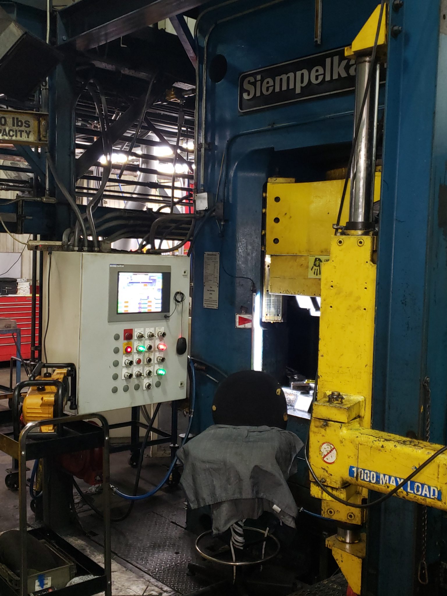 Forging Press Automation & Control - Toledo Integrated Systems